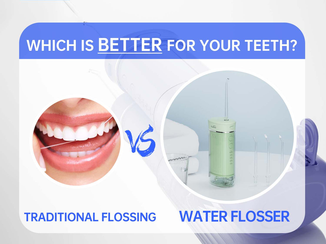 Water Flossing vs. Traditional Flossing: Which Is Better for Your Teet ...